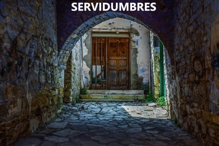 Servidumbre En Que Consiste Y Como Se Disuelve